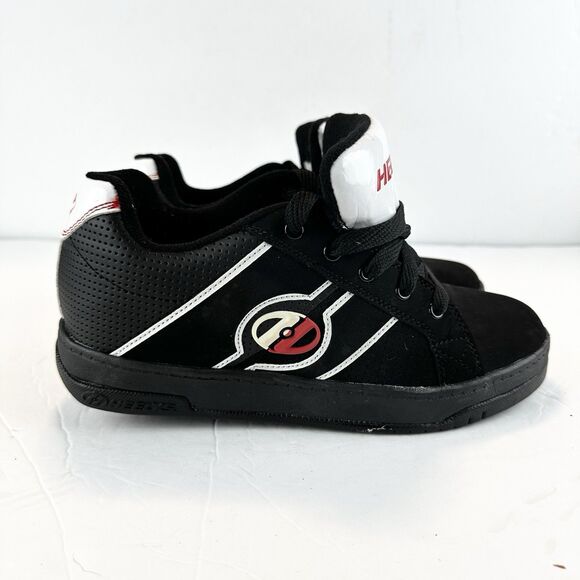 Heelys | Shoes | Heelys Split Roller Shoes Youth Sz 5 Red Black White ...